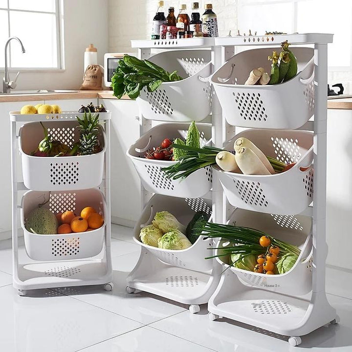 vegetable basket stand