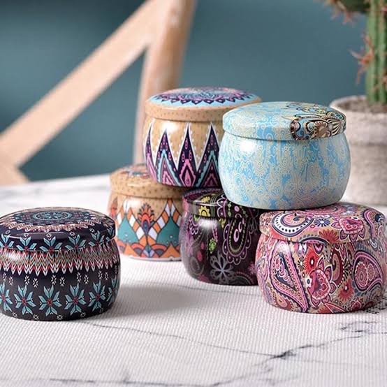 Mini cute colorful tin boxes mini small size jewelry organizer Color r ...